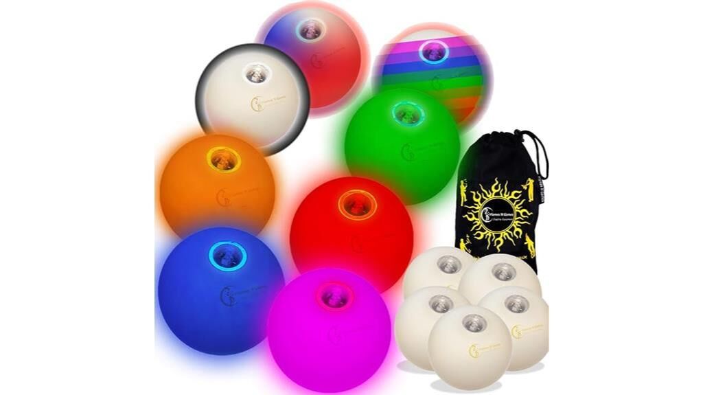 Flames N Games LED Juggling Balls Review
