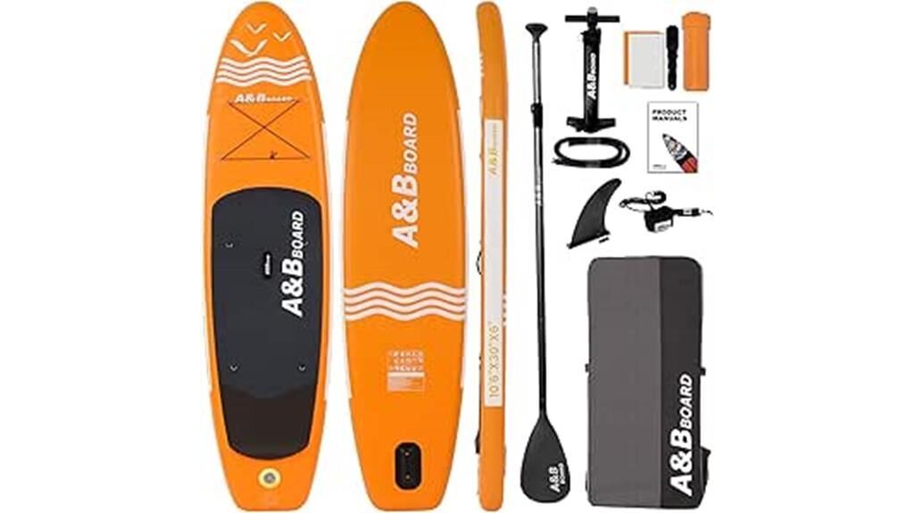 A&BBOARD Inflatable Stand Up Paddle Board Review